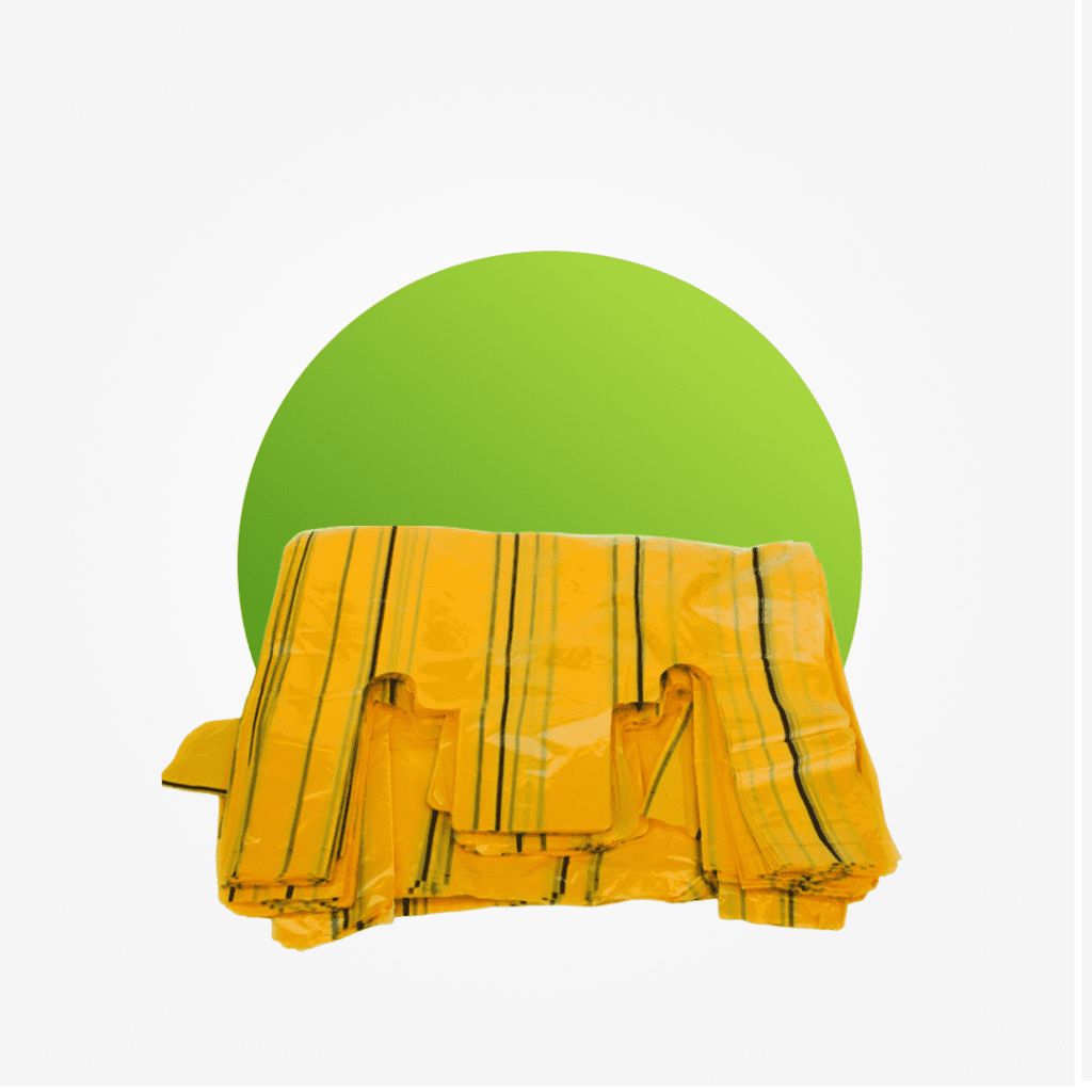 Yellow and Black Nylon pack – Alabaara